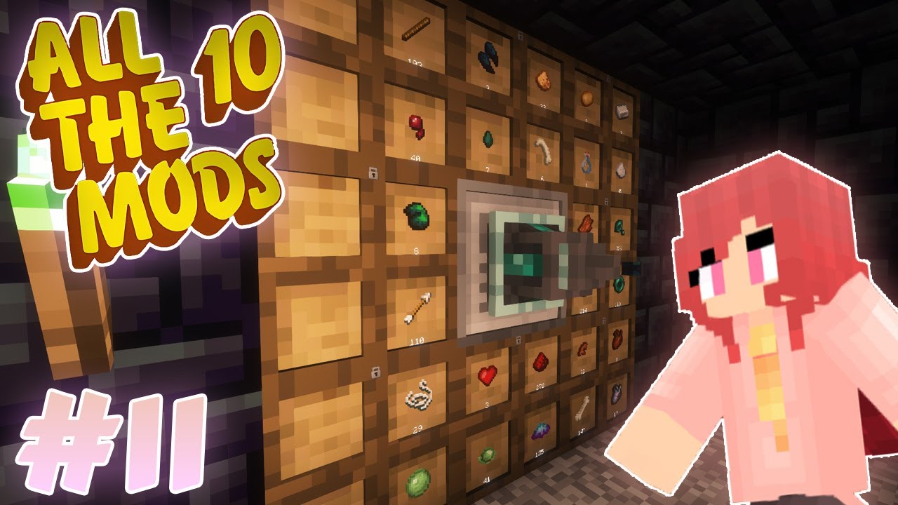 Mob Farm DUNGEON! - ATM 10 - Episode 11 - YouTube