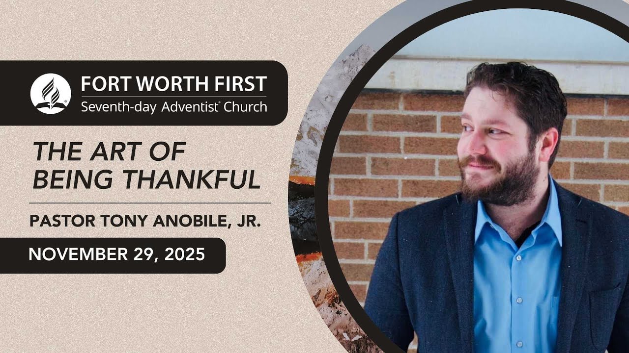 The Art of Being Thankful - Pastor Tony Anobile Jr. - YouTube