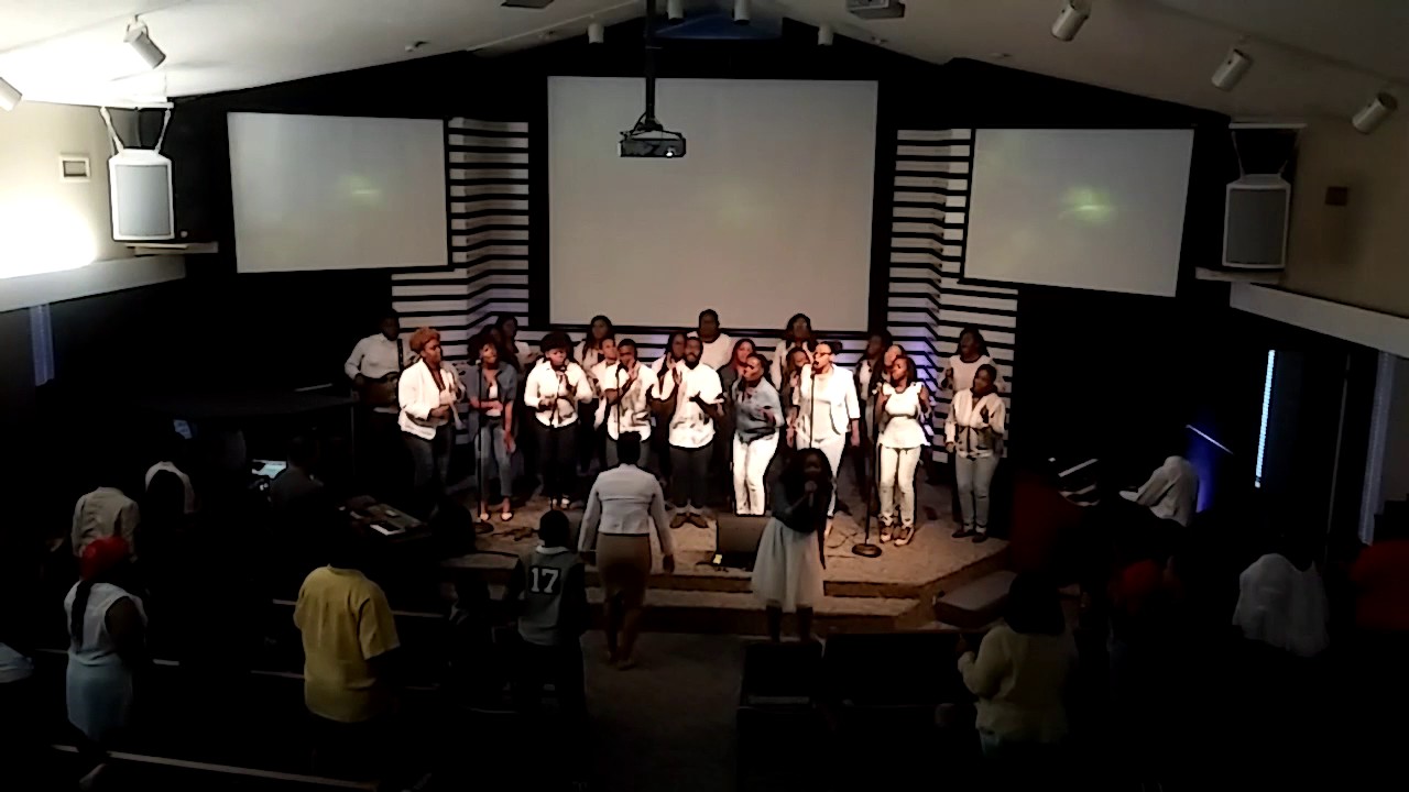 UCF Gospel Choir..video 3.. Palm Sunday at Cathedral of Power - YouTube