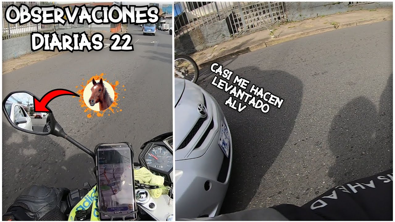 Observaciones diarias 22 | El día que casi me chocan y unas cosas mas ...
