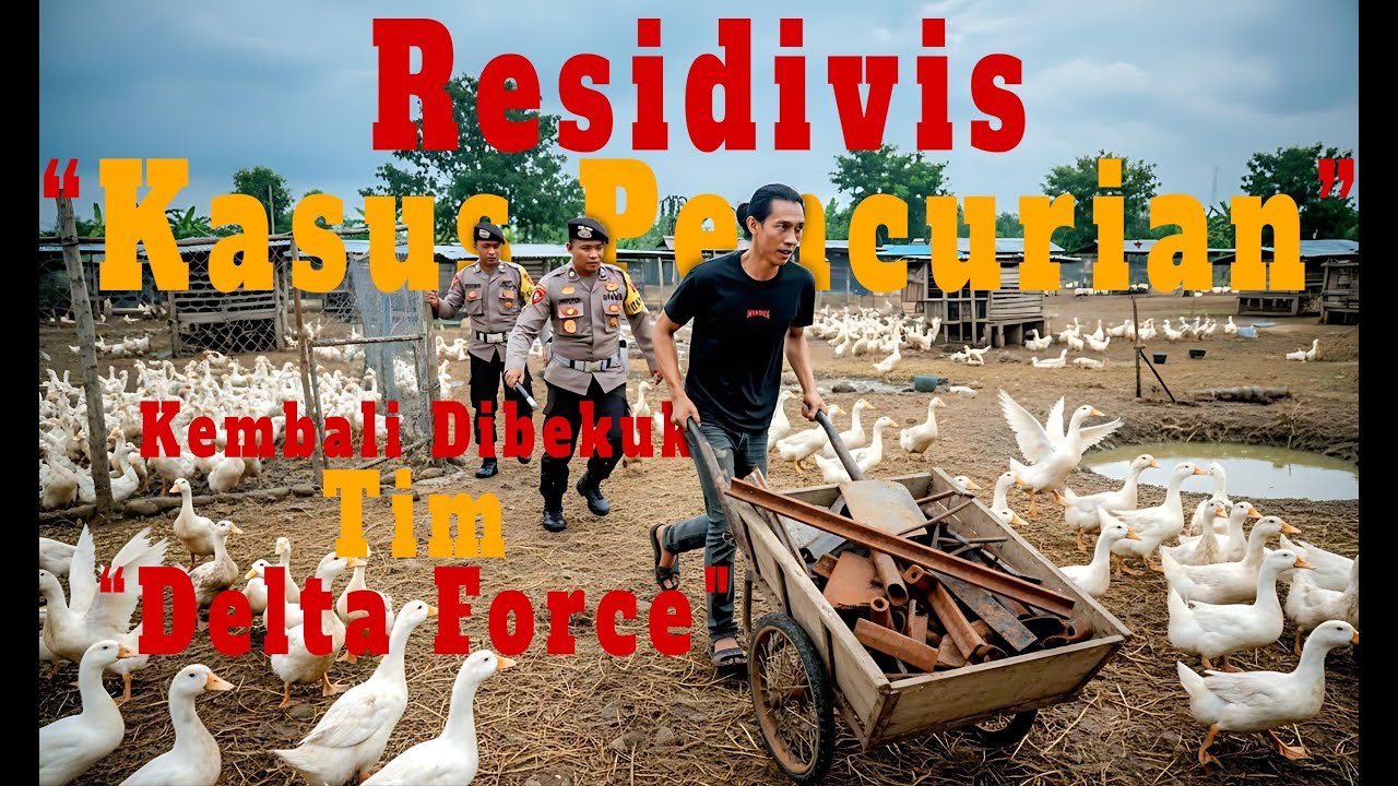 Residivis Kasus Pencurian Kembali Dibekuk Tim Delta Force - YouTube
