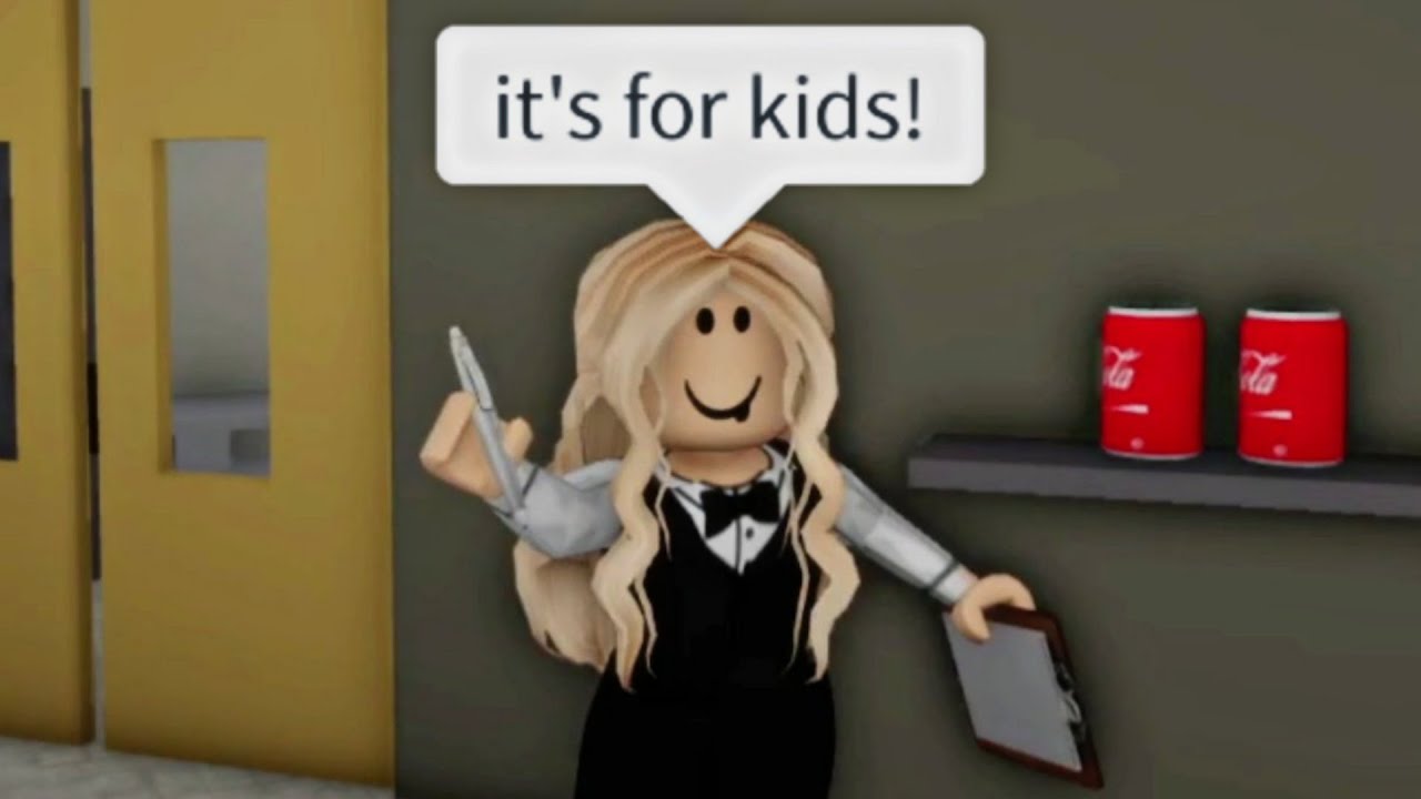 When you order kids menu (meme) ROBLOX - YouTube