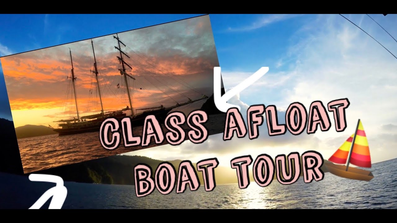 CLASS AFLOAT BOAT TOUR ⛵️(My home for a year!) - YouTube