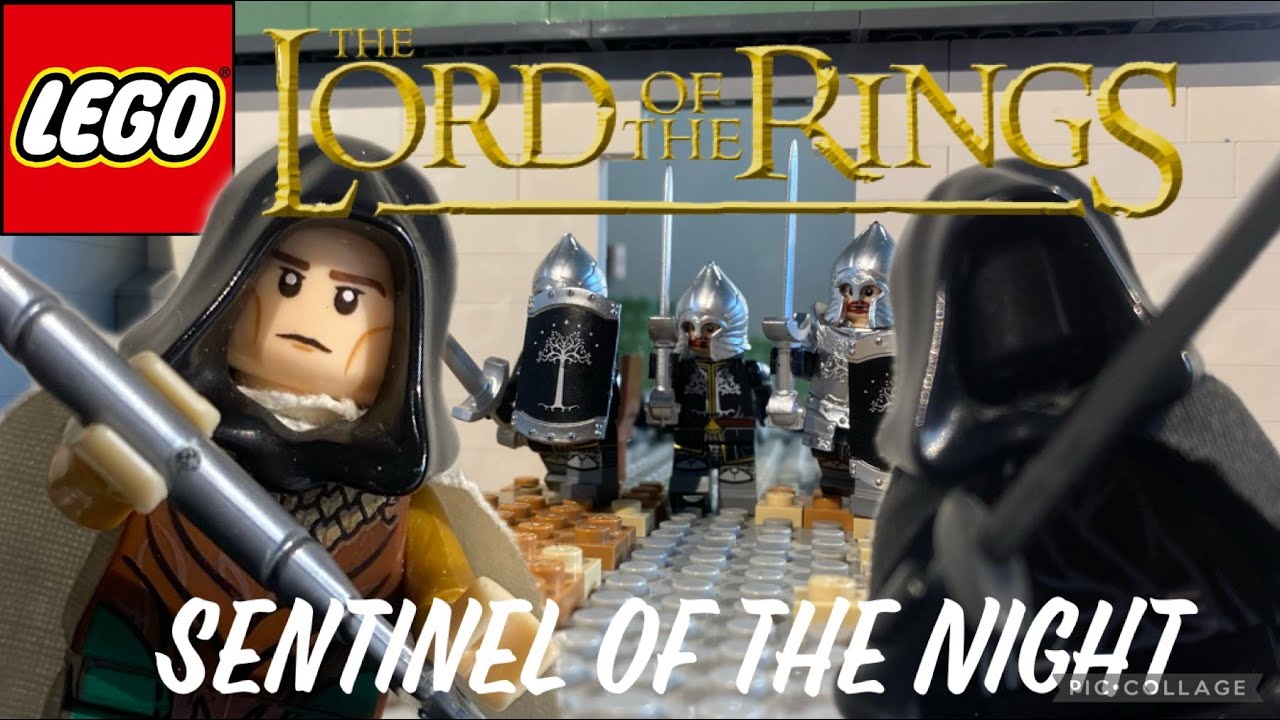LEGO Lord of the Rings Stop Motion | Sentinel of the Night The Elf ...
