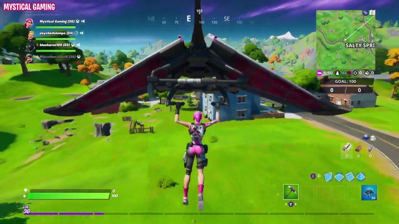 Fortnite - Team Rumble - Ch2 Season 1 - lvl 36 (XBOX ONE) - YouTube