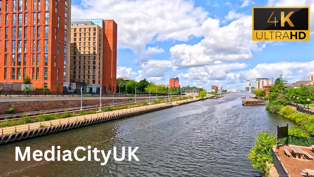MediaCityUK - Manchester - United Kingdom / 4K 60fps Walking Tour of ...