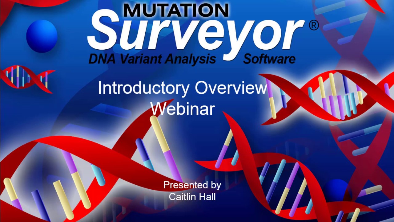Mutation Surveyor Software Introductory Overview - YouTube