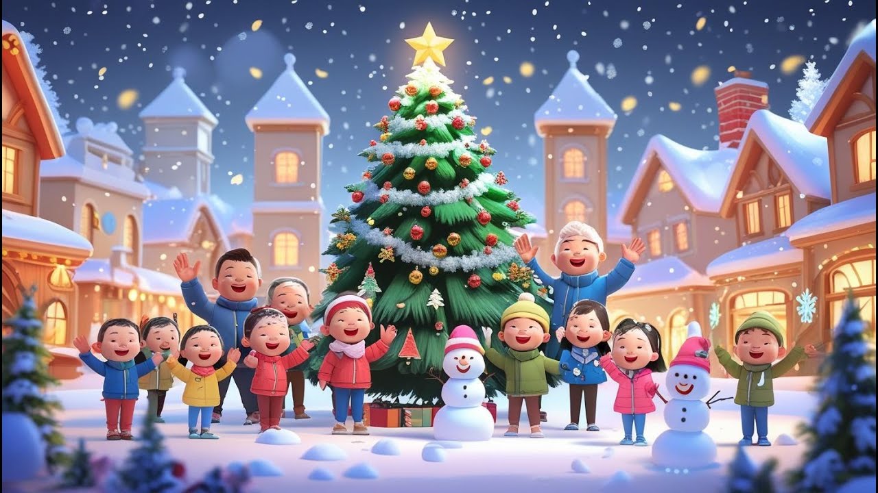 Frosty Fun And Holiday Cheer| ENGLISH SONG | FUNNY ENGLISH - YouTube