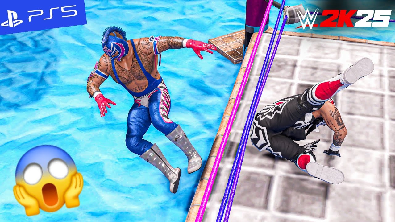 WWE 2K25 - Splash. Slam. Survive. 30-Man Water Royal Rumble | PS5 ...