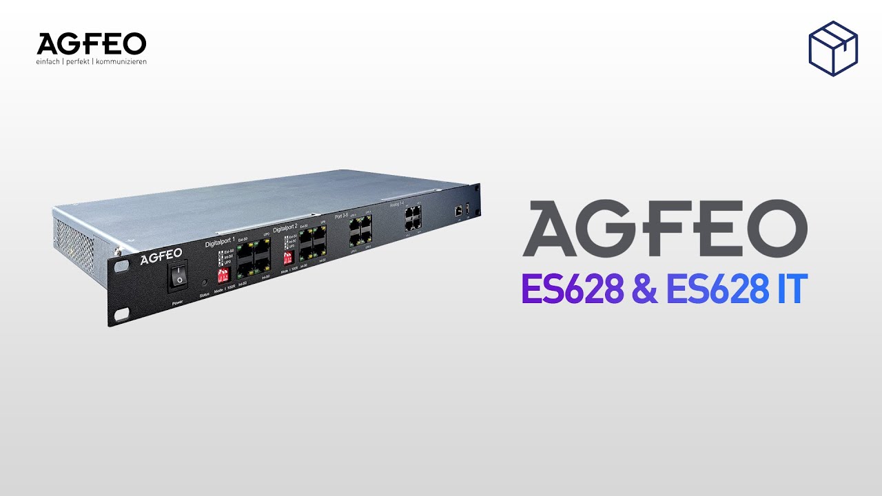 Jetzt Starten mit Full-IP - Die AGFEO ES 628 und ES 628 IT - YouTube