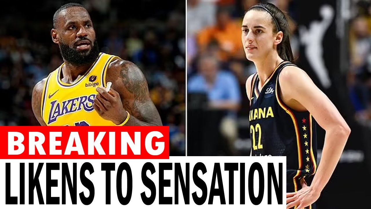 Lebron james likens himself to rookie sensation caitlin clark - YouTube