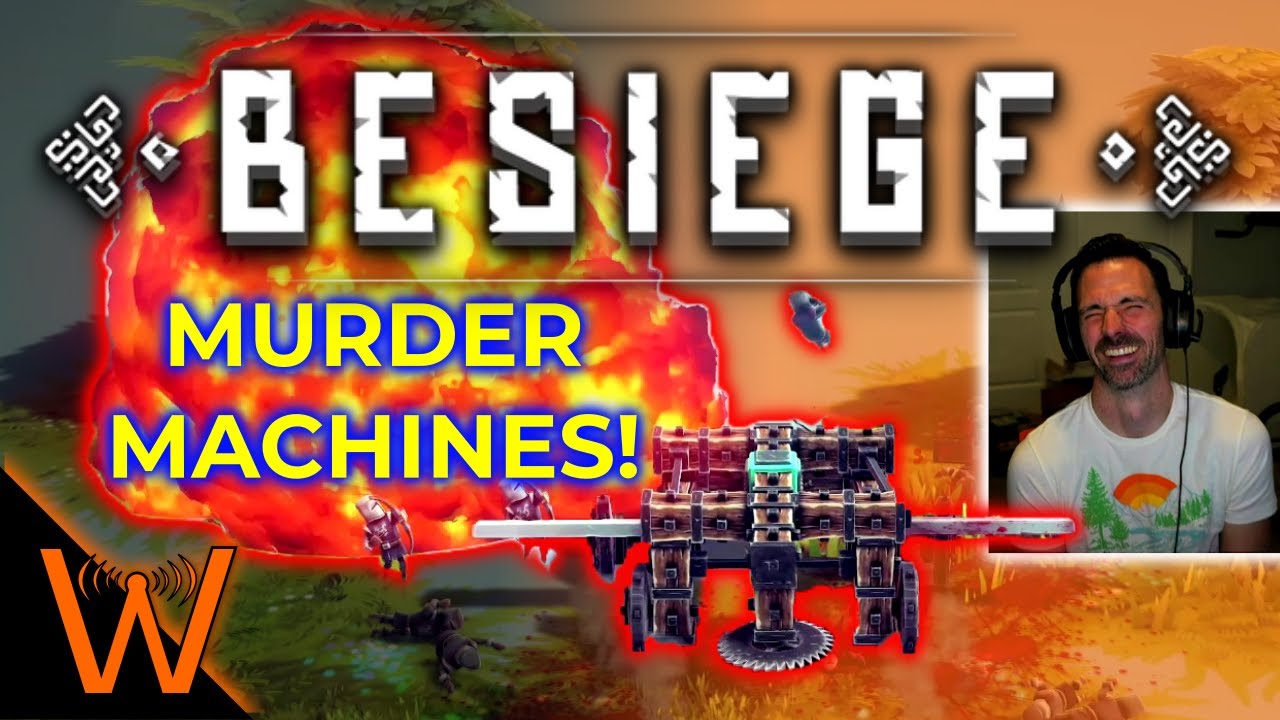 Destructive Contraptions! This Game is So Much FUN! (Besiege Gameplay) - YouTube