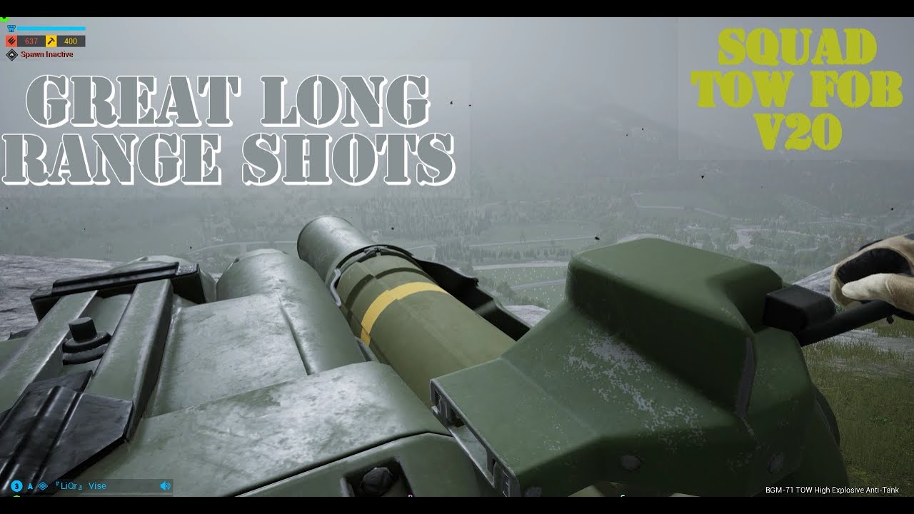 SQUAD V20-21 TOW FOB ON SKORPO - YouTube