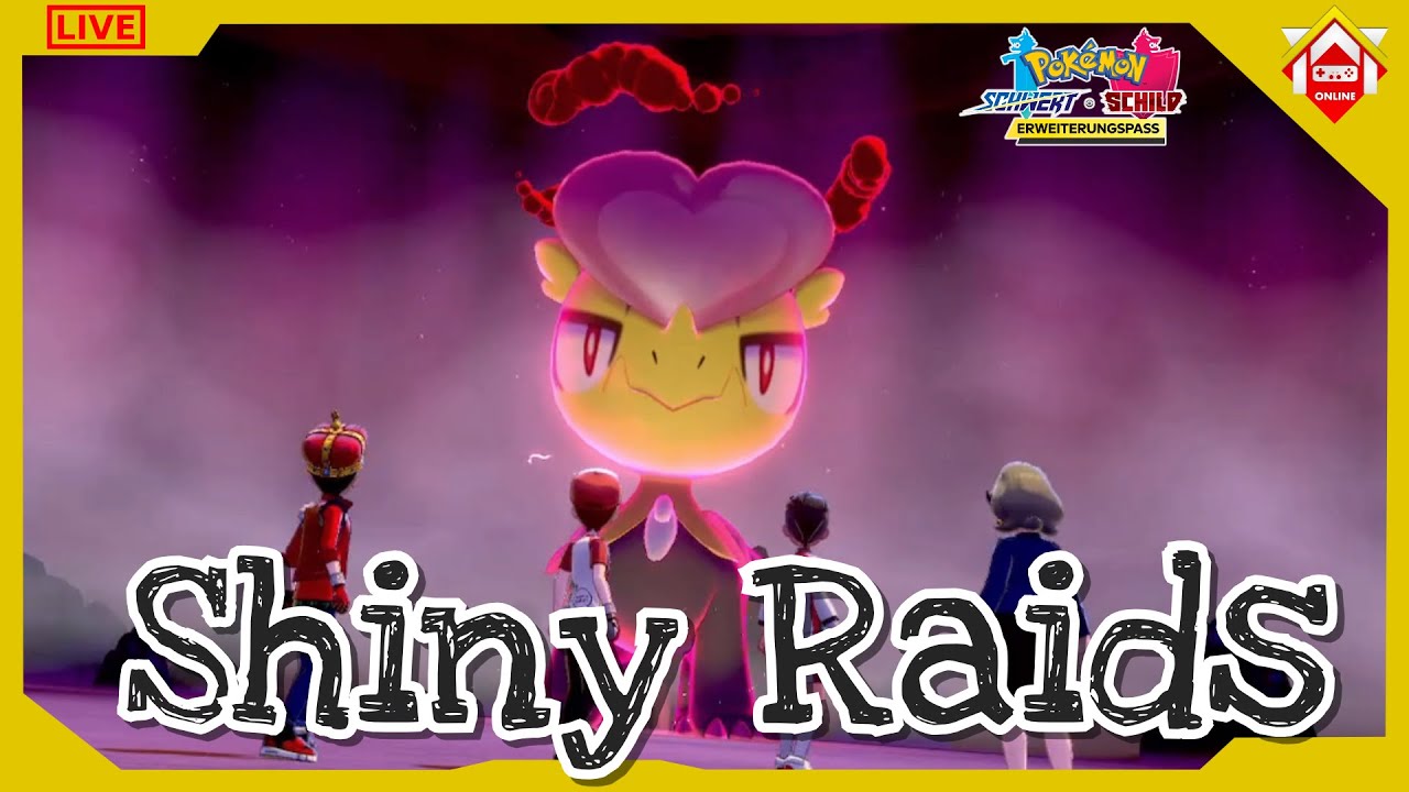 [Live] SHINY RAIDS 🔴 Shiny Raids in Pokemon Schwert und Schild - YouTube