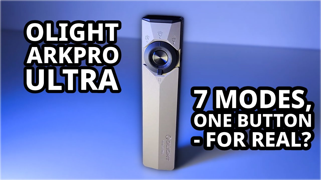 Olight ArkPro Ultra: 205 meters of light? - YouTube