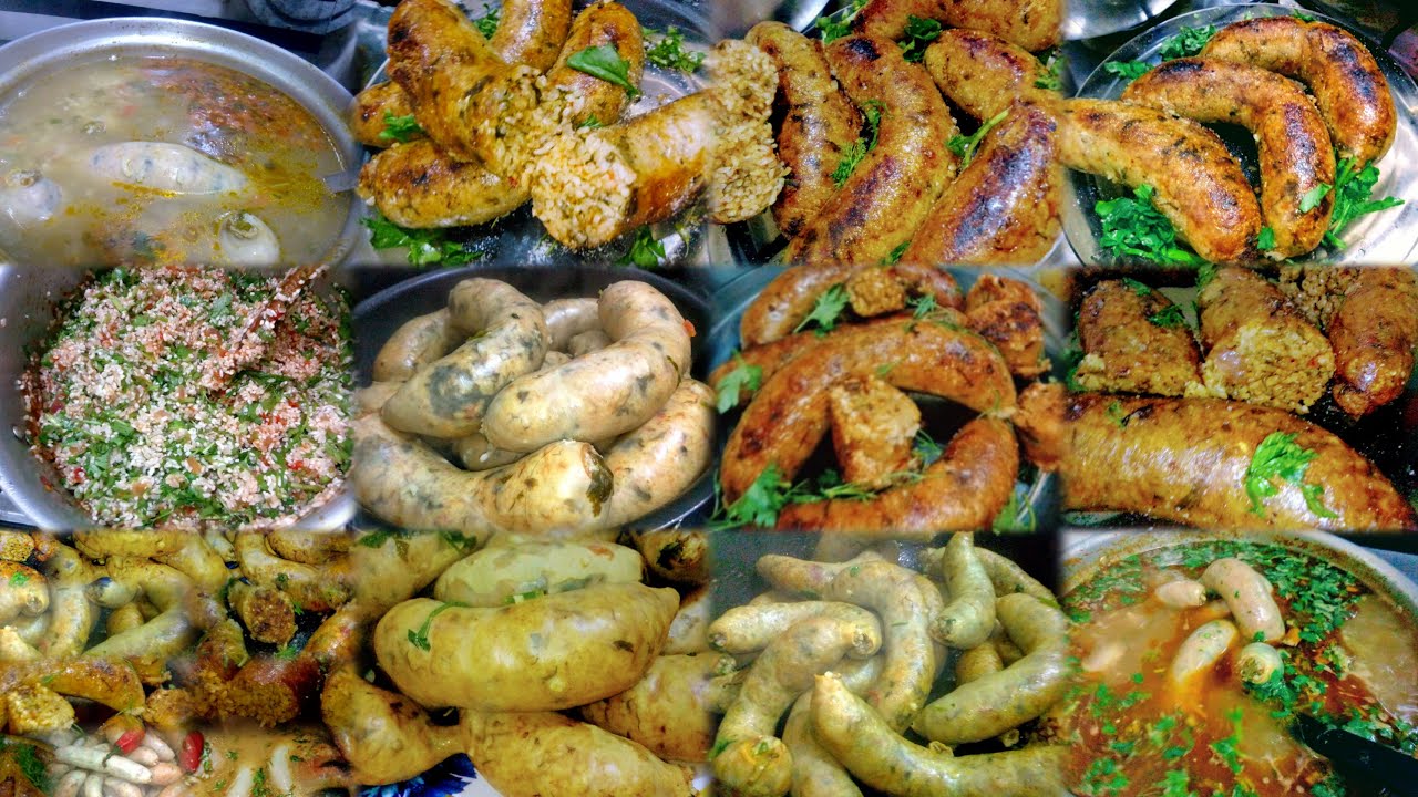 How to make the Egyptian Stuffed cow's intestines or MUMBAR.Street food ...