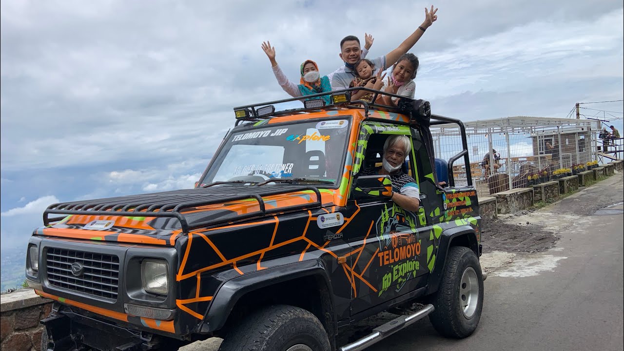 Naik Gunung Tanpa Repot - yuks ke puncak gunung TELOMOYO Naik JEEP ...