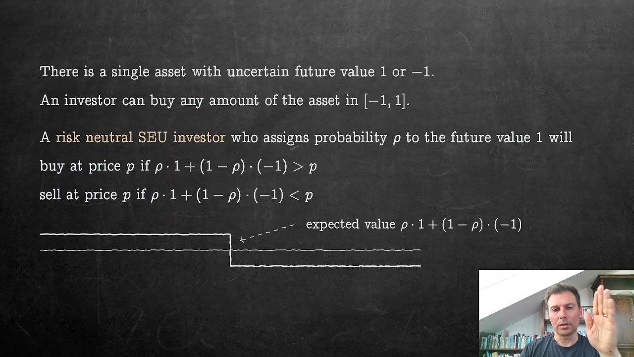 Limit Orders and Knightian Uncertainty - YouTube