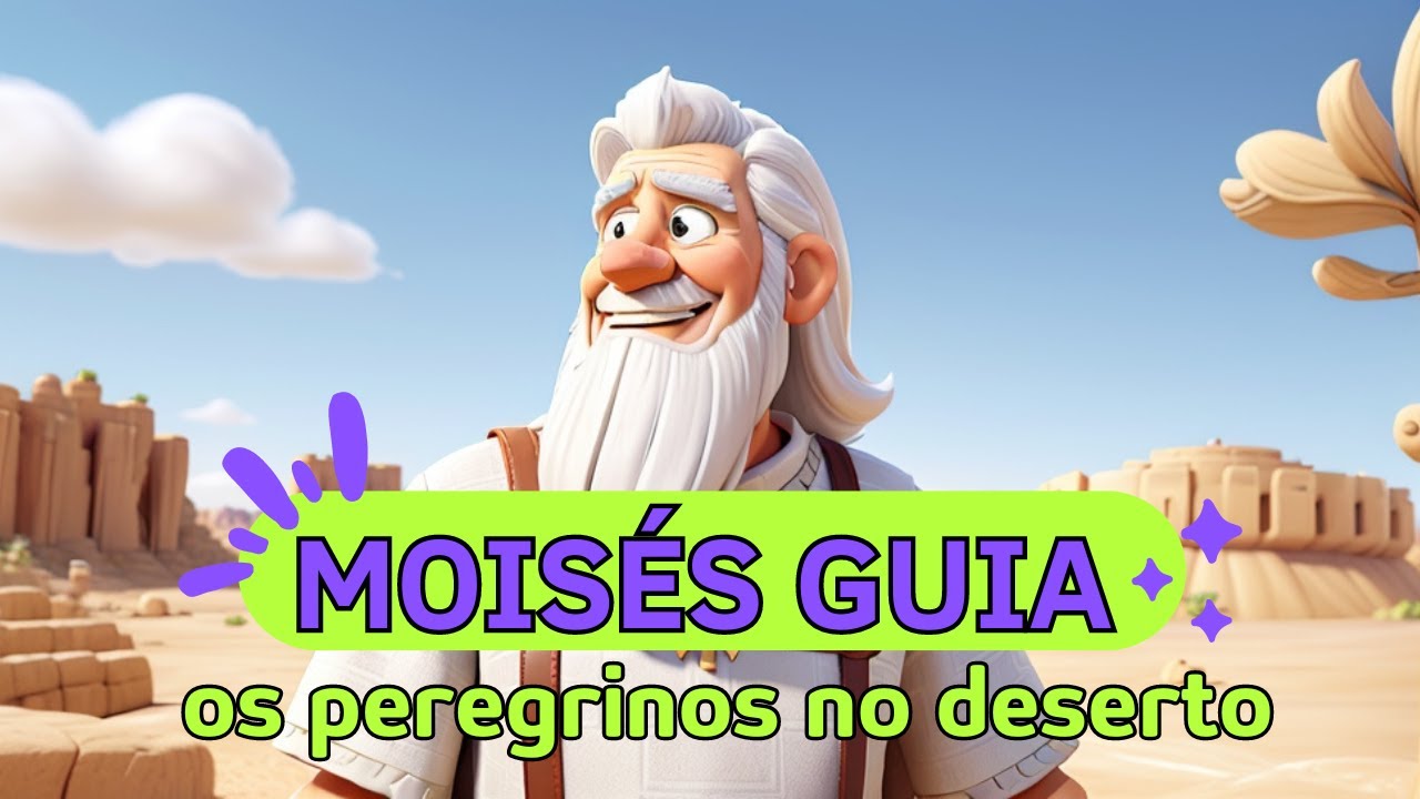 História Bíblica para CRIANÇAS: MOISÉS e os ISRAELITAS no Deserto l ...