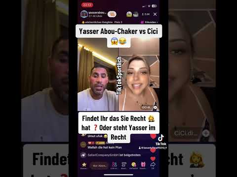 Yasser Abou-Chaker bekommt ANSAGE von Cici 😱TikTok Live