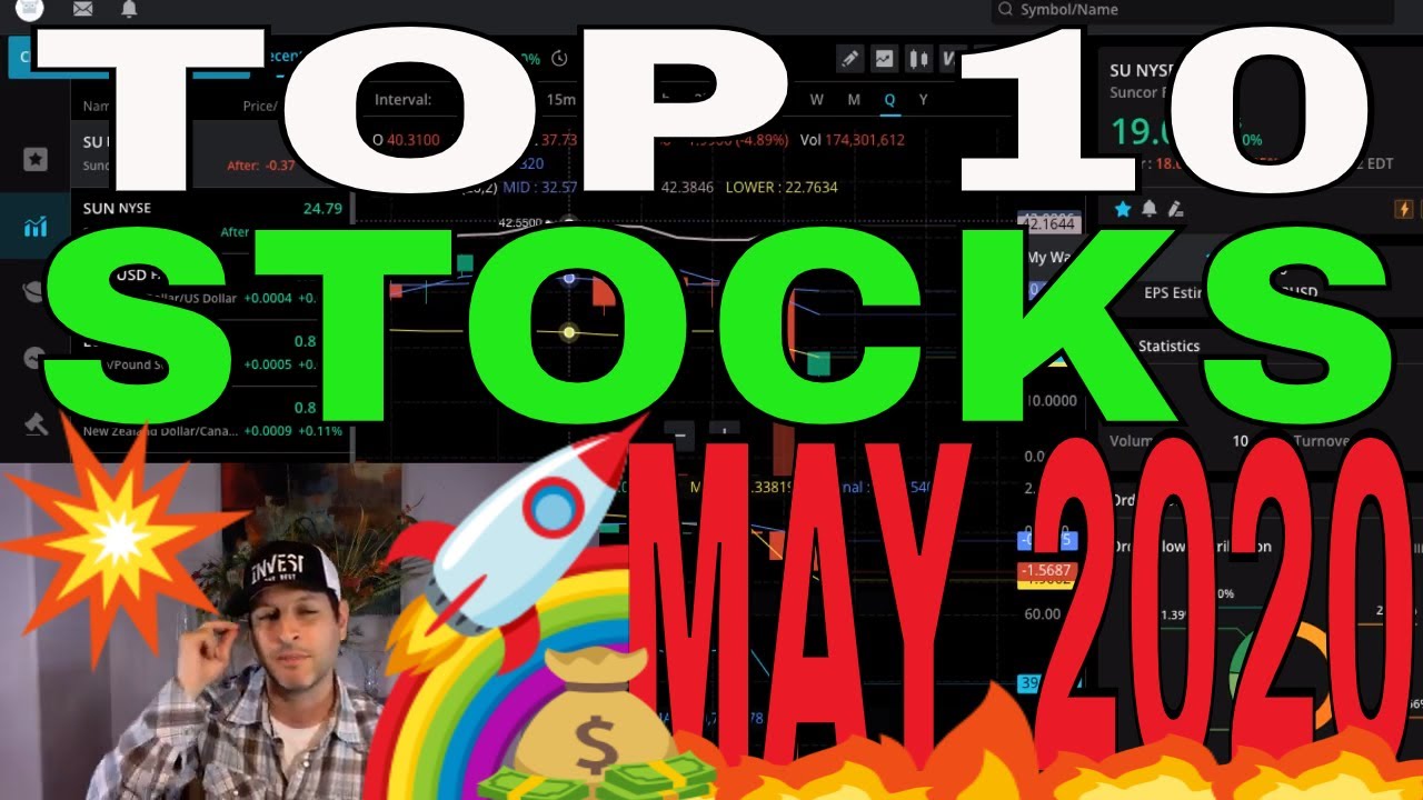 Top 10 Stocks MAY 2020 🚀 - YouTube