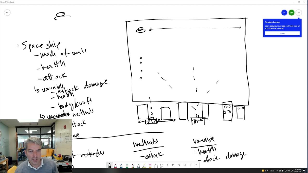 JavaDraw - Classes 2 - Spaceship class - YouTube