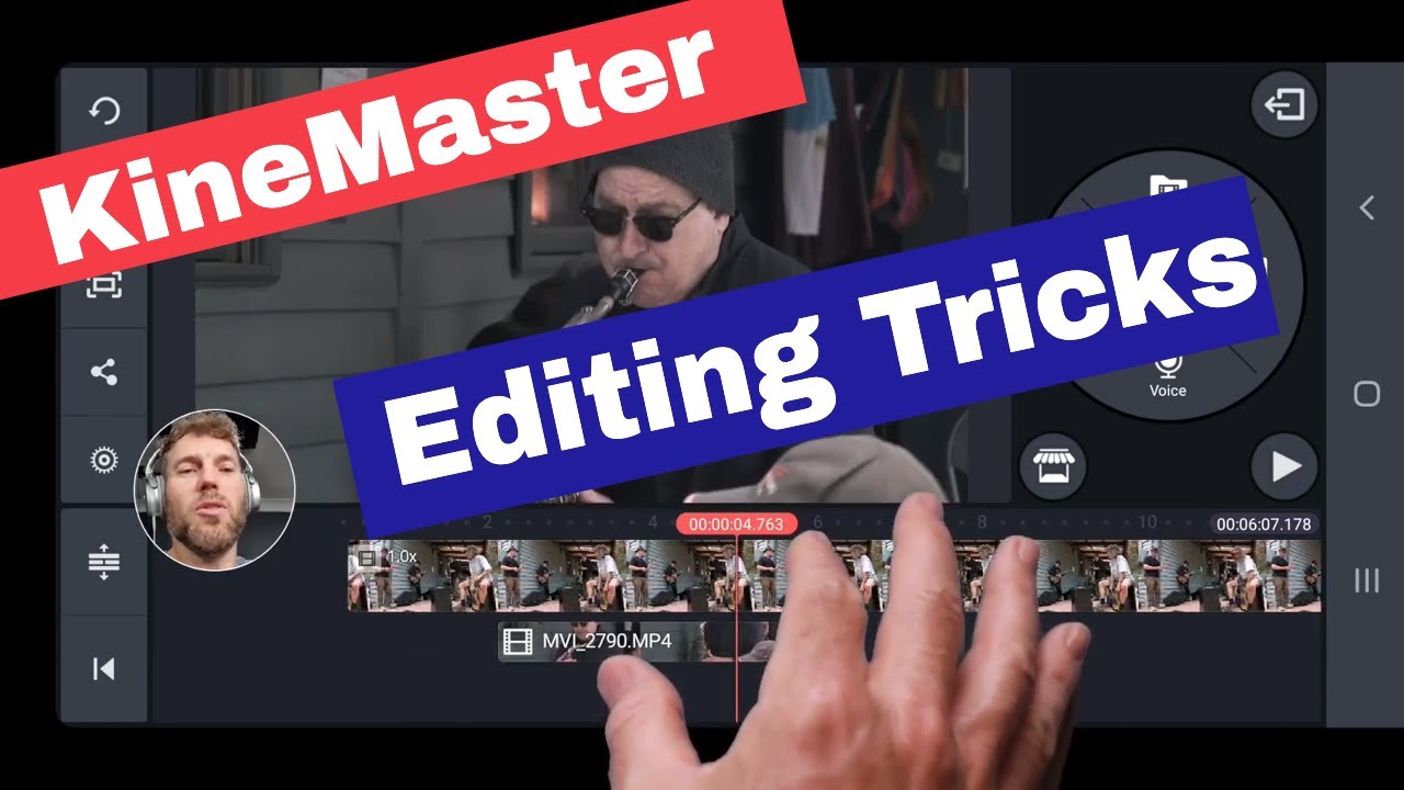 KineMaster Fake Slider Tutorial - Editing Video On Android - YouTube
