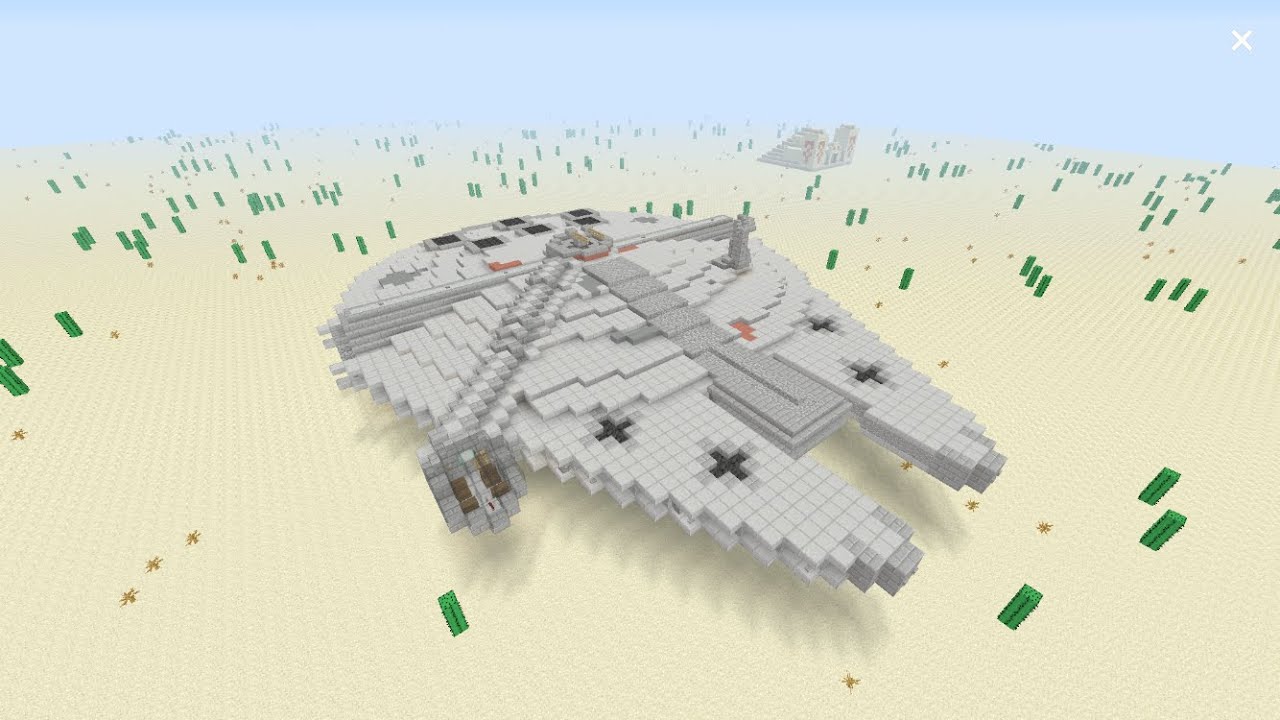 Minecraft Millennium Falcon - YouTube