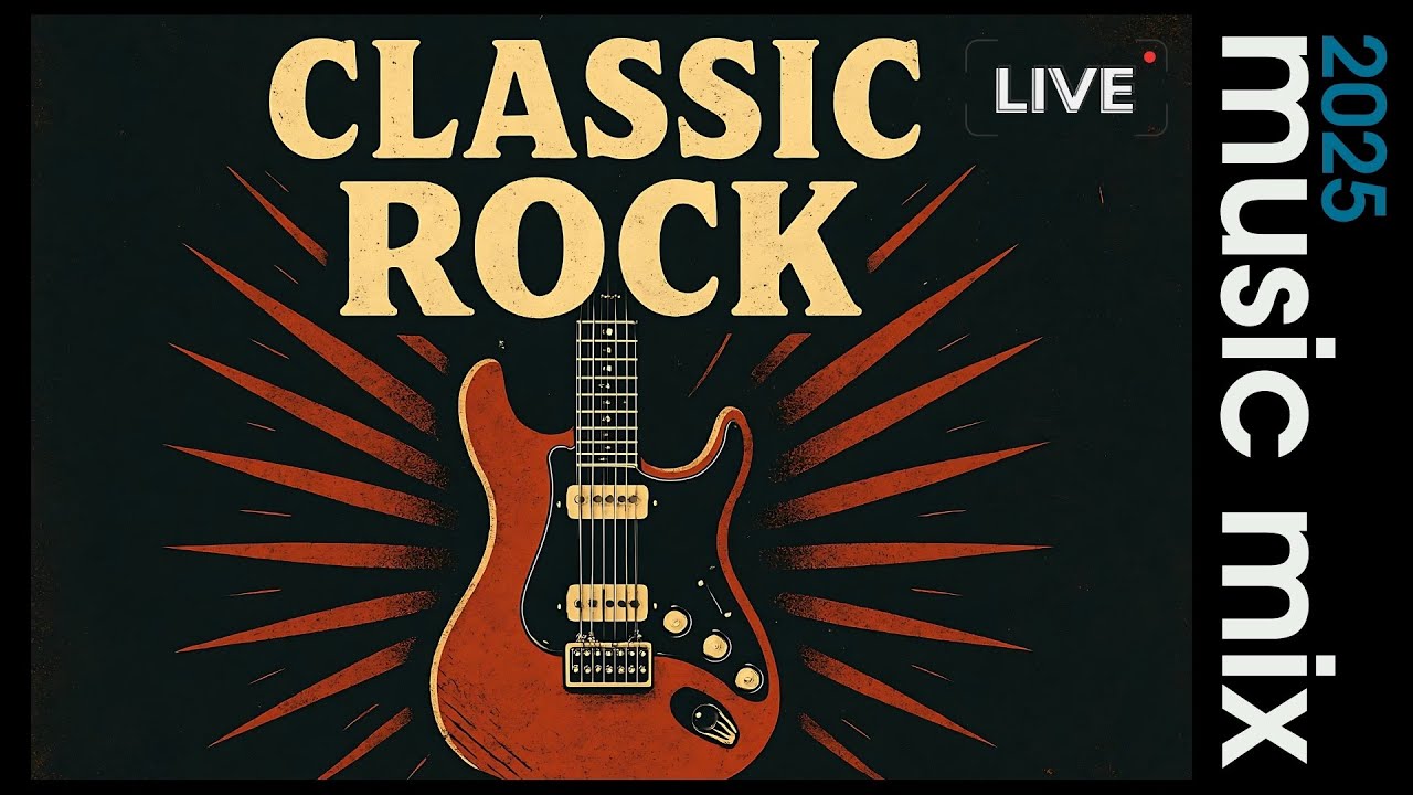 🎸1 HOUR CLASSIC ROCK ANTHEMS 2025 😈 Powerful Riffs & Vintage Tones ...
