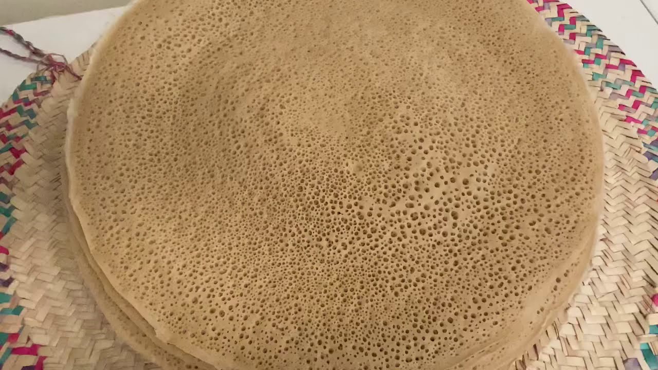 ለየት ያለ የጤፍ እንጀራ አሰራር/ Teff injera - YouTube