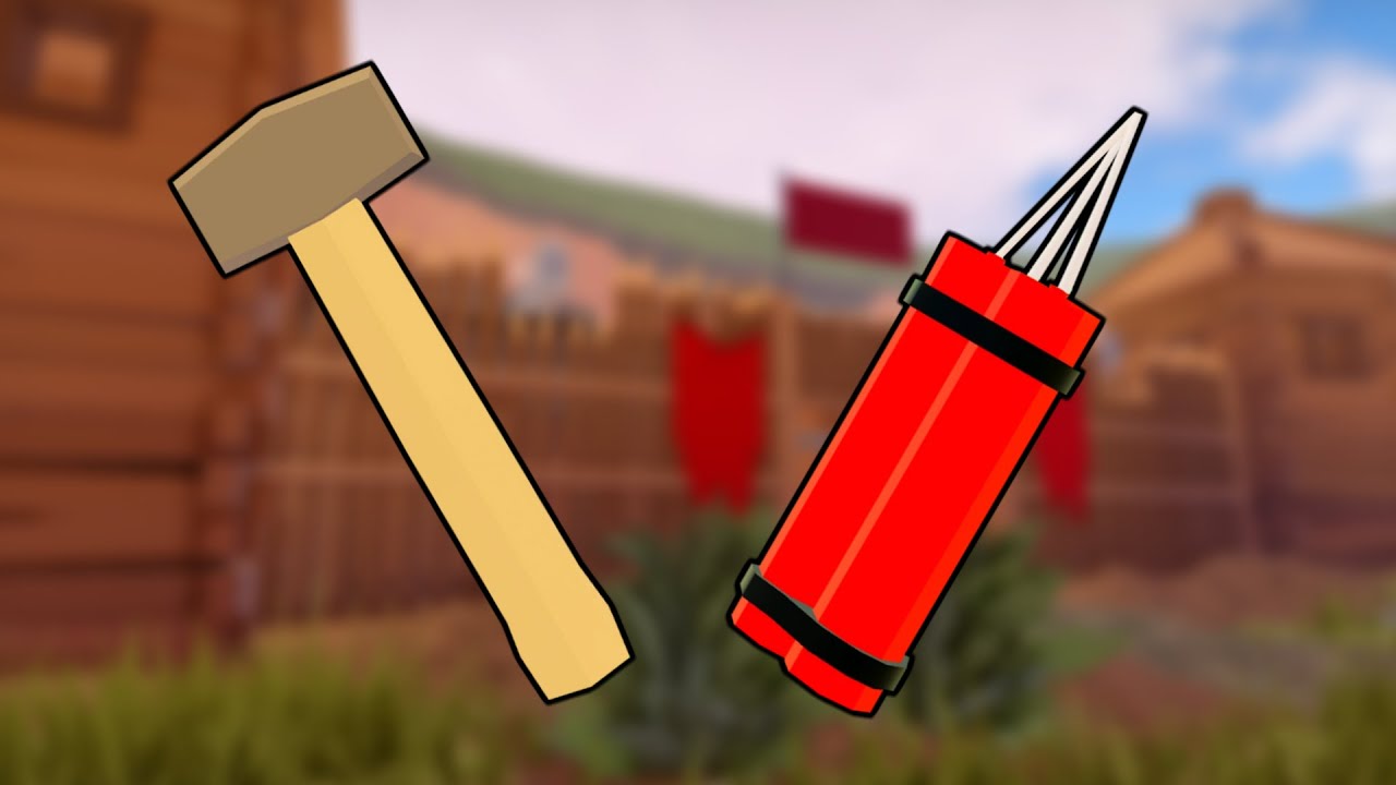 Dynamite, Build Tool and Fort Gate PART 1 [Roblox The Wild West] - YouTube
