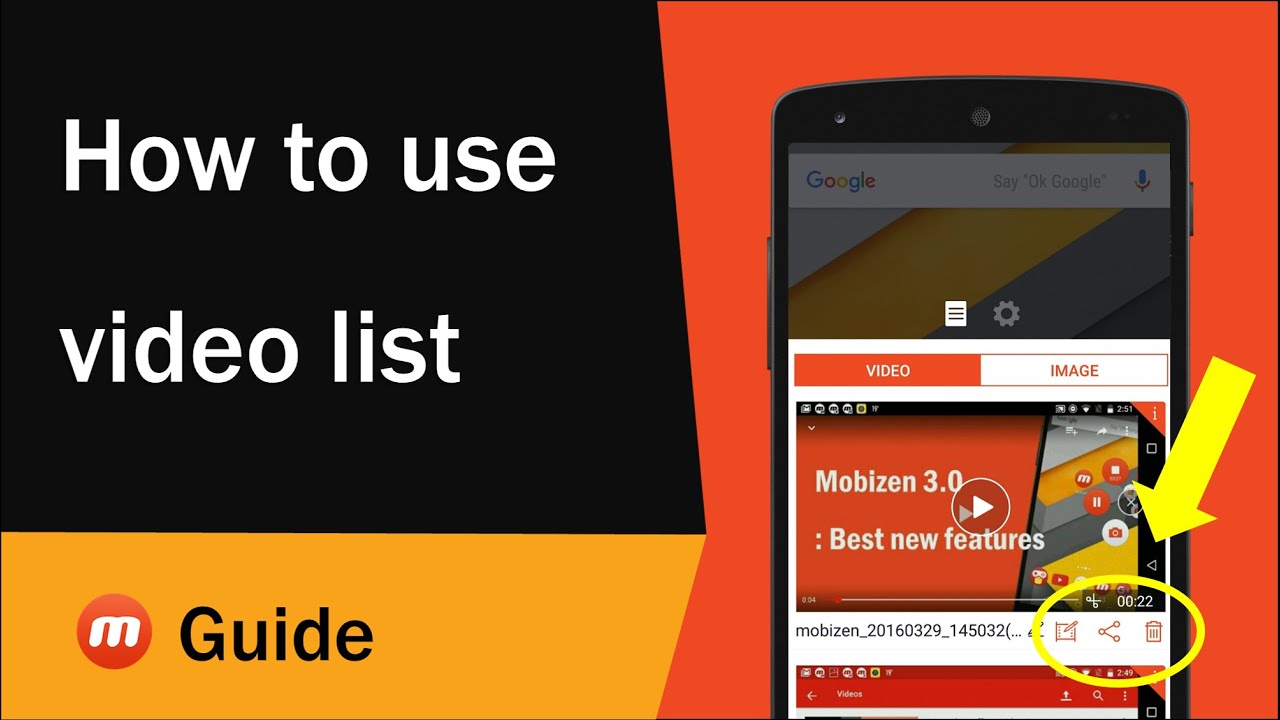 [Mobizen 3.0] View recorded video & captured images and share. - YouTube