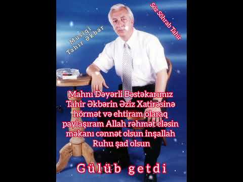 Zabitə Alıyeva - Gülüb getdi / Musiqi Tahir Əkbər Söz Söhrab Tahir 