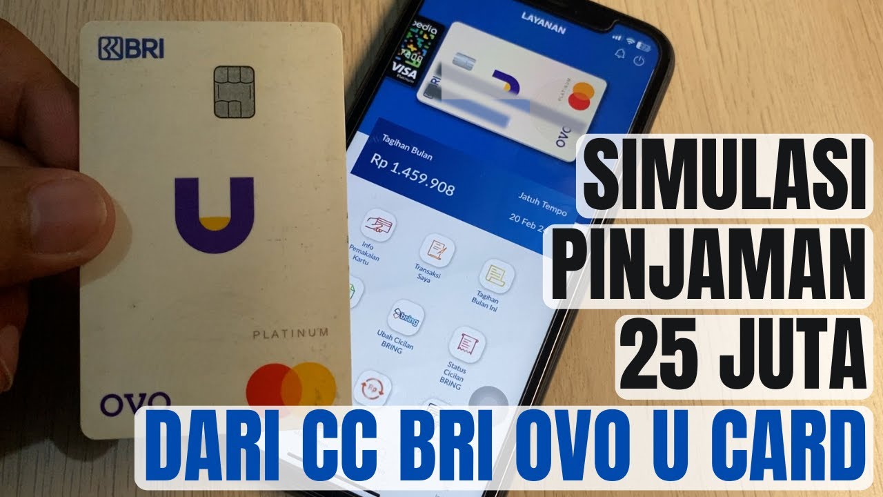 SIMULASI PINJAMAN 25 JUTA DARI KARTU KREDIT OVO U CARD DENGAN CICILAN ...
