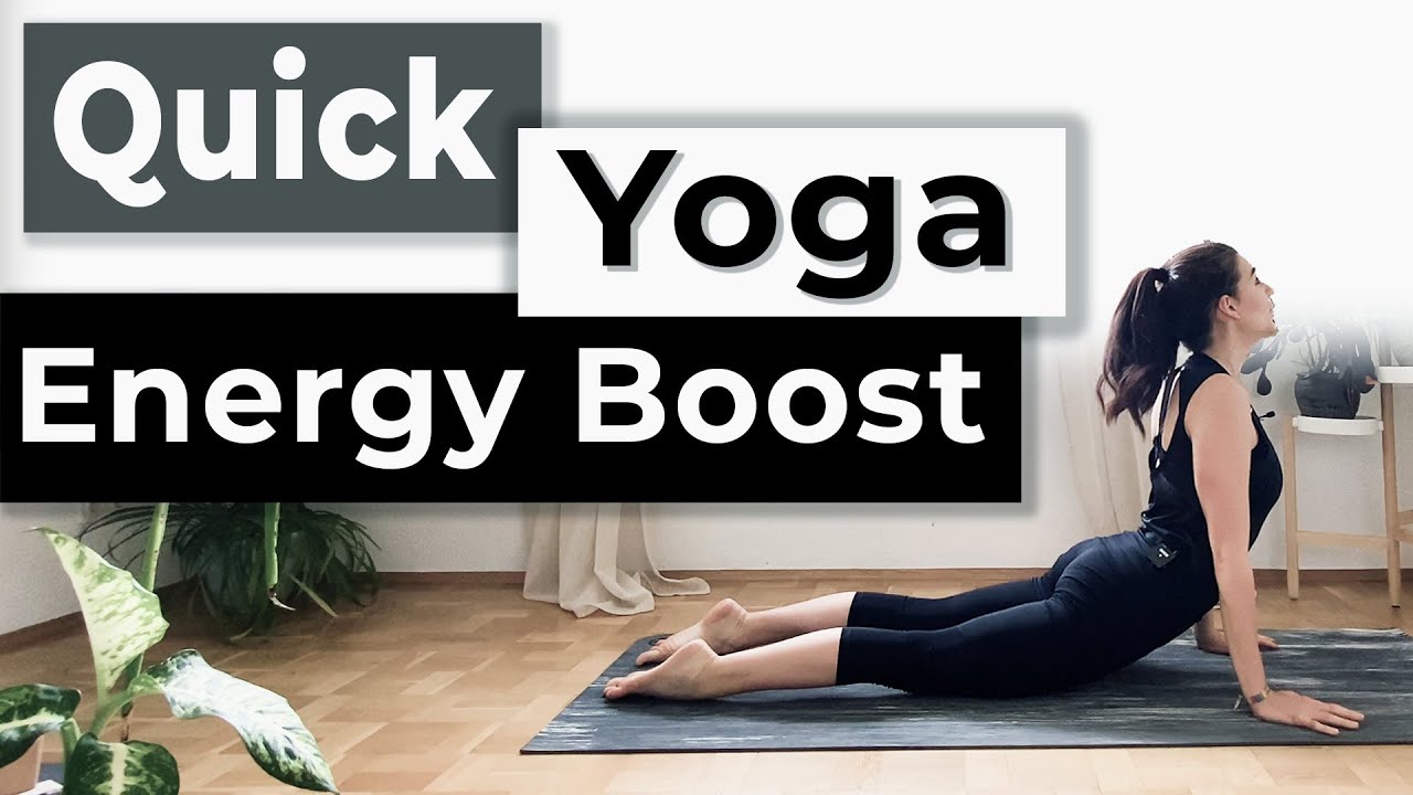 Quick Yoga Energy Boost | 15-Minute Vinyasa Practice for Focus - YouTube