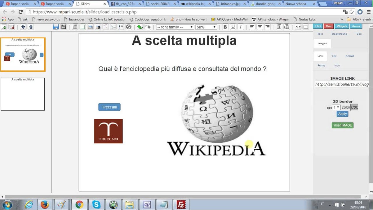 Quiz a scelta multipla - YouTube