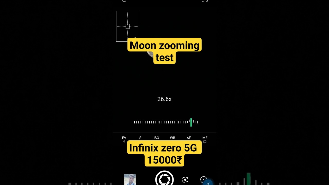 infinix zero 5G moon zooming test#infinix #infinixzero5g # ...