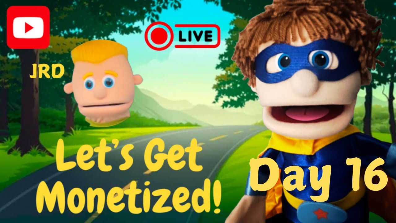 JRD LIVE | Road to 4,000 | Day 16 | Watch Time: 529 Hours - YouTube