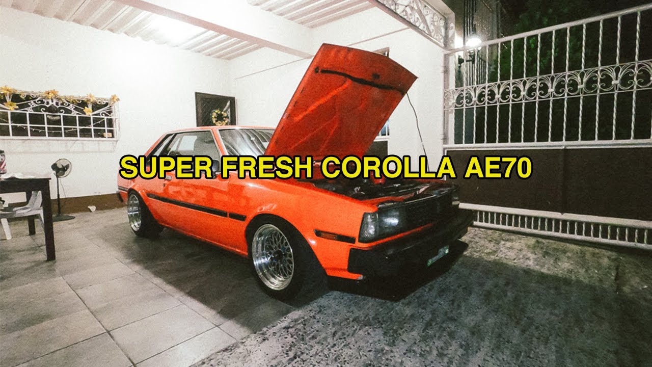 COROLLA AE70 HARDTOP COUPE CAR REVIEW - YouTube
