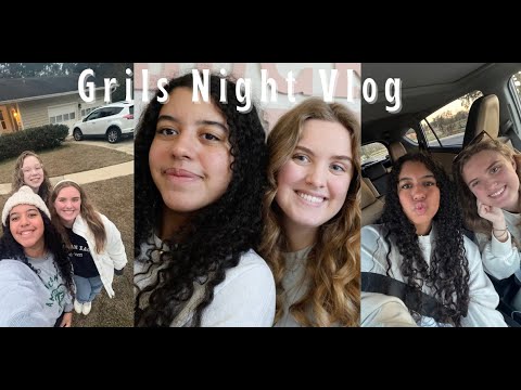 Girls Night Vlog!!!(Starbucks, Movies, Cake) - YouTube