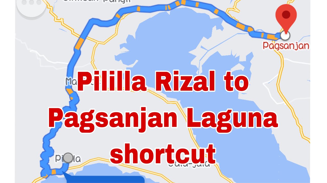 From Pililla Rizal to Laguna shortcut motovlog - YouTube