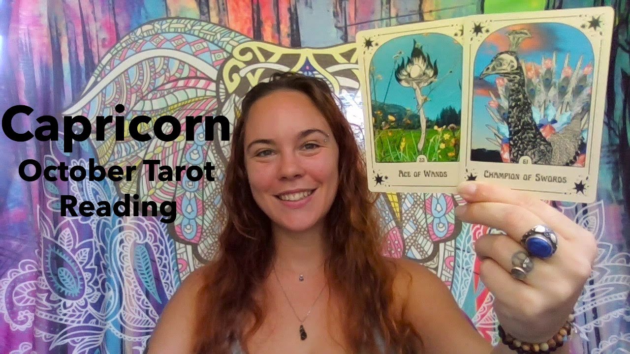 CAPRICORN ~ October Tarot Reading - YouTube