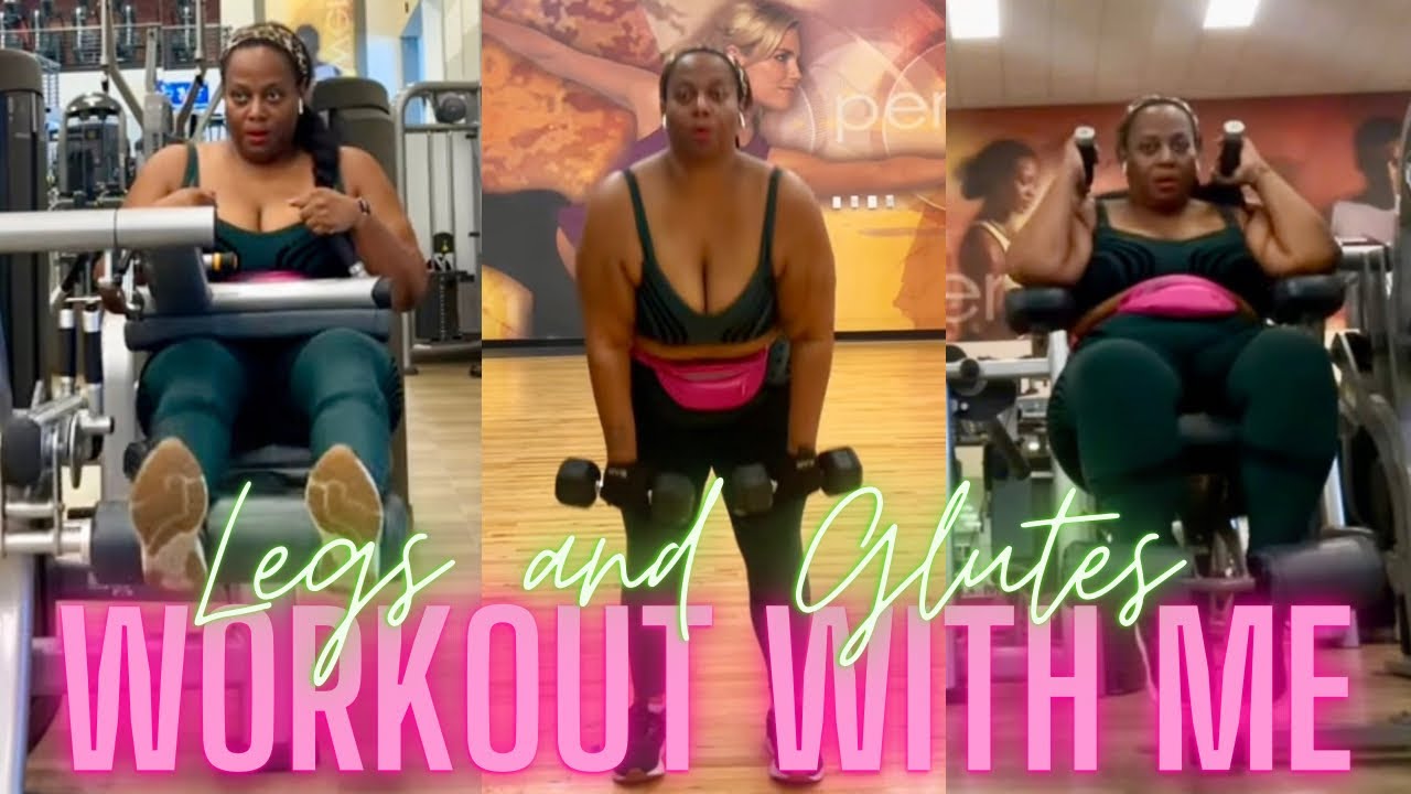 Workout with me! 🏋️‍♀️ my early morning, leg and glute day routine ...