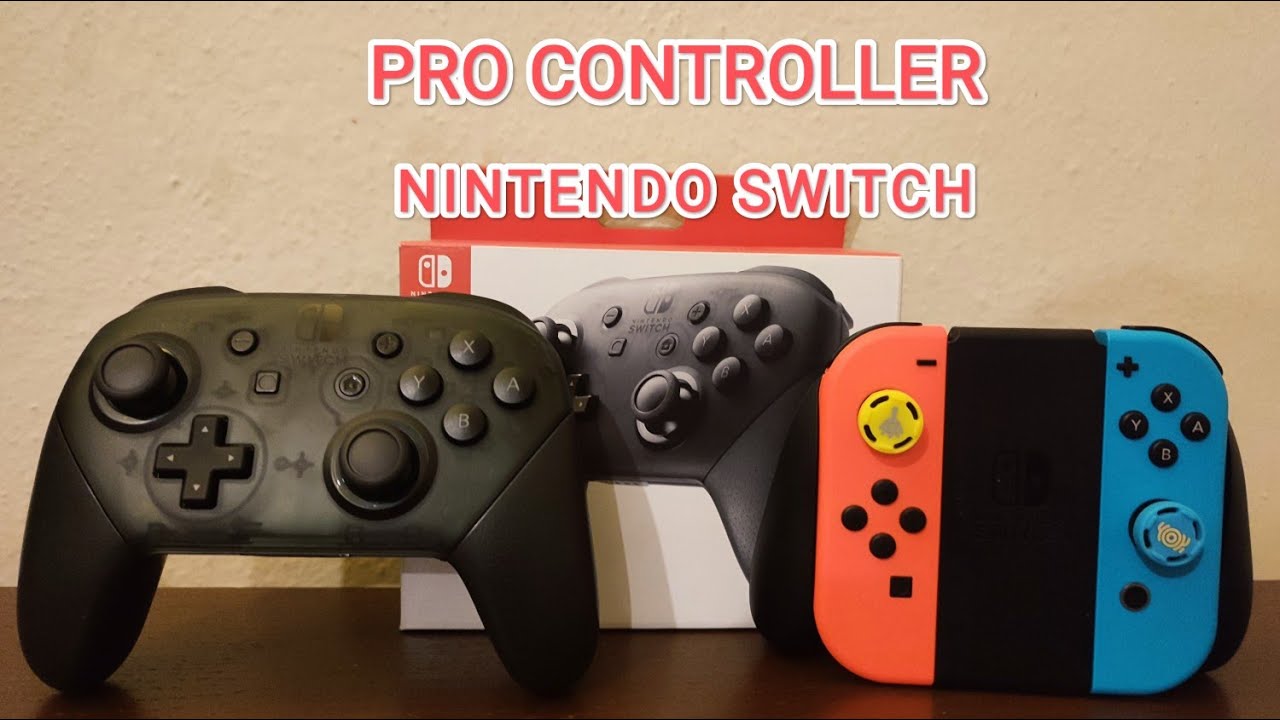 UNBOXING CONTROL PRO NINTENDO SWITCH - YouTube