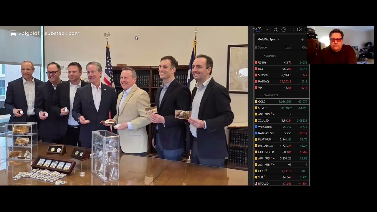 **Breaking: Texas Launches Own Money Gold and Silver Coins - YouTube
