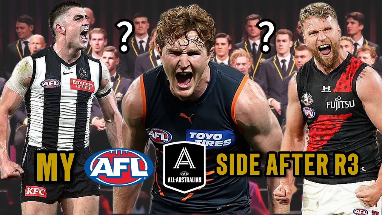 My AFL All-Australian Side After Round 3 - YouTube
