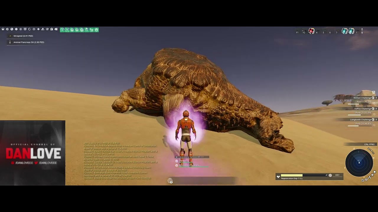 Entropia Universer Eomon mature & Young Gogoaie team some globals - YouTube