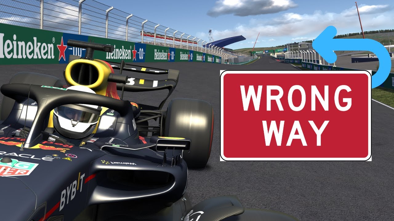 Its The Dutch Grand Prix at Zandvoort .............. But It's Backwards ...