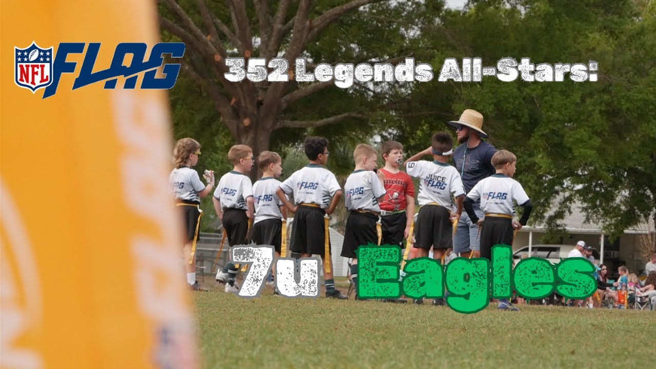 Highlights | NFL FLAG Football 352 Legends All Star 7u Eagles - YouTube