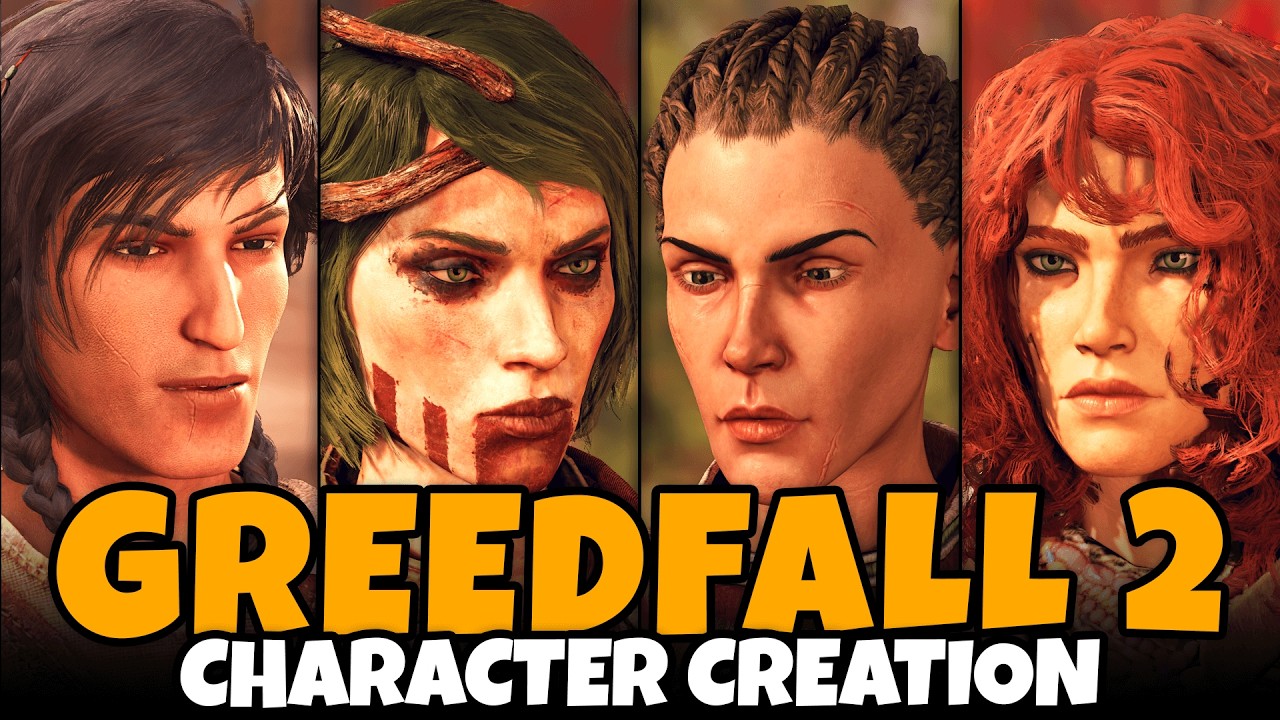 Greedfall 2 Character Creation (Male & Female, Full Customization, All ...